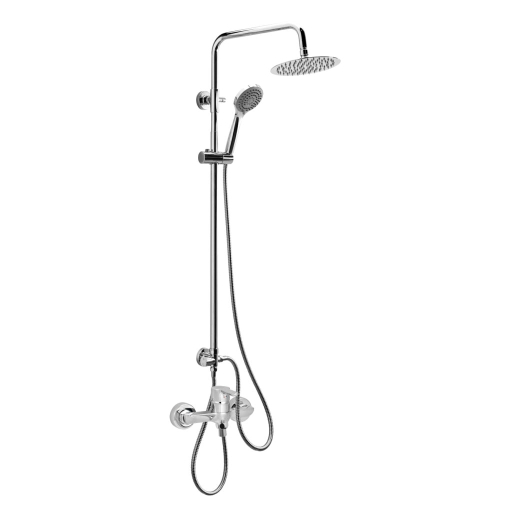 Línea Adra Plus - Columna de Ducha Monocomando ST - Griferia Peirano